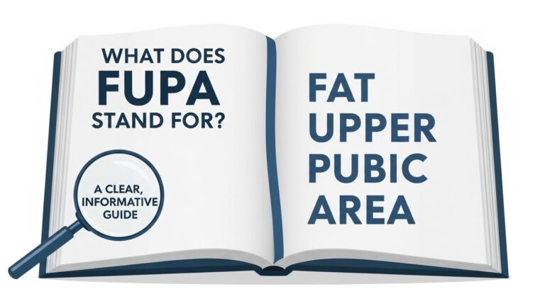 What Does FUPA Stand For? A Clear, Informative Guide - Verse Magazine