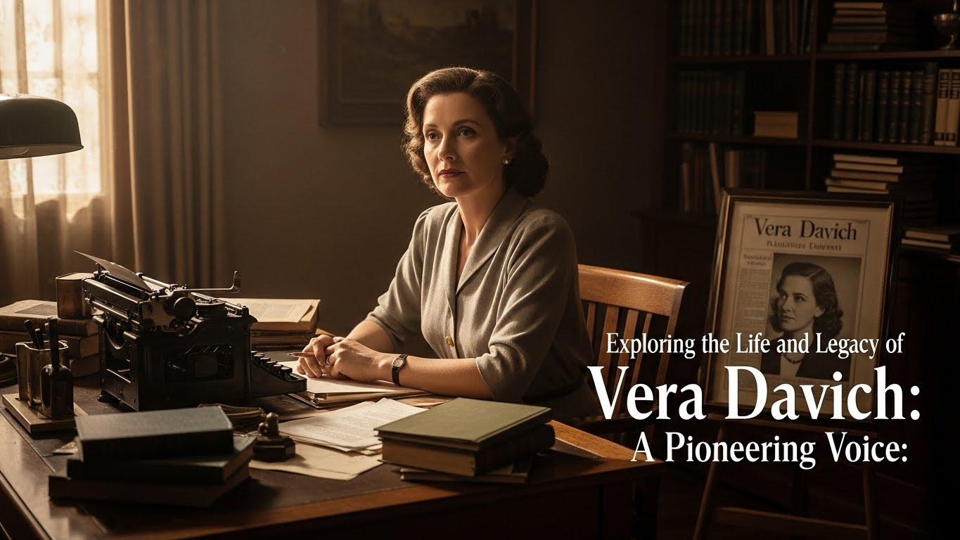 Exploring the Life and Legacy of Vera Davich: A Pioneering Voice ...